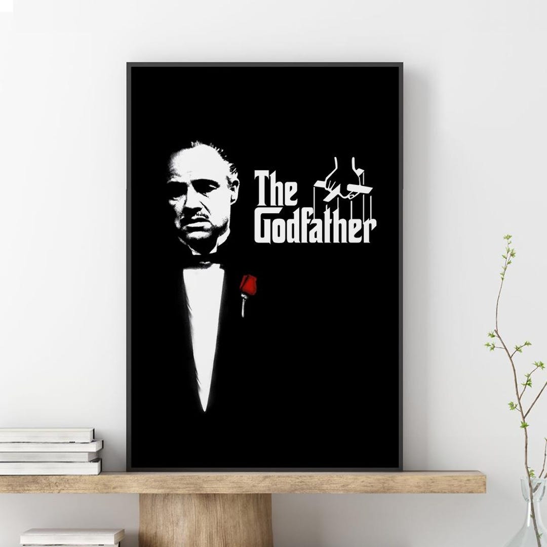The Godfather Movie Posters, Canvas Poster Printing, Art Printing, Home ...