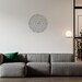 Dodecagon Metal Wall Clock Modern Geometric Home Decor - Etsy