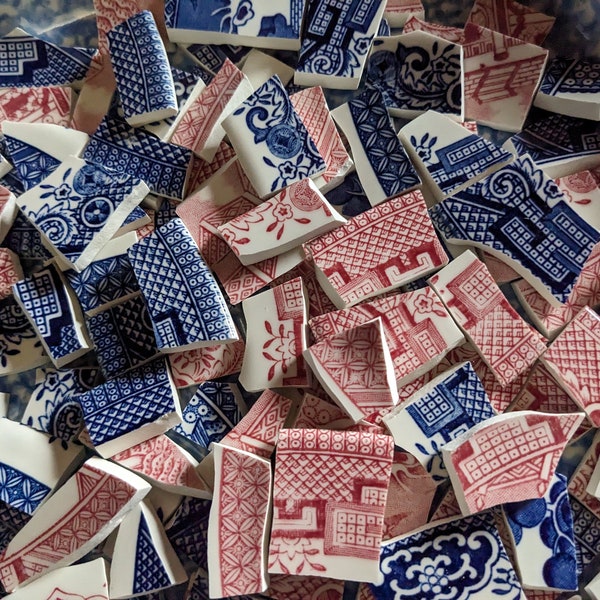 Blue Willow Tiles - Etsy