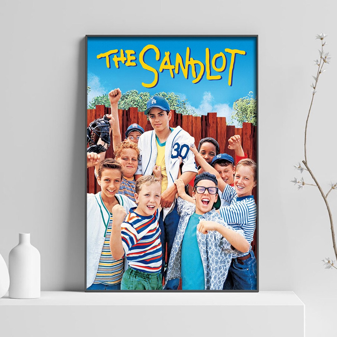 The Sandlot Film Poster, Movie Poster, Wall Art, Classic Film Poster ...
