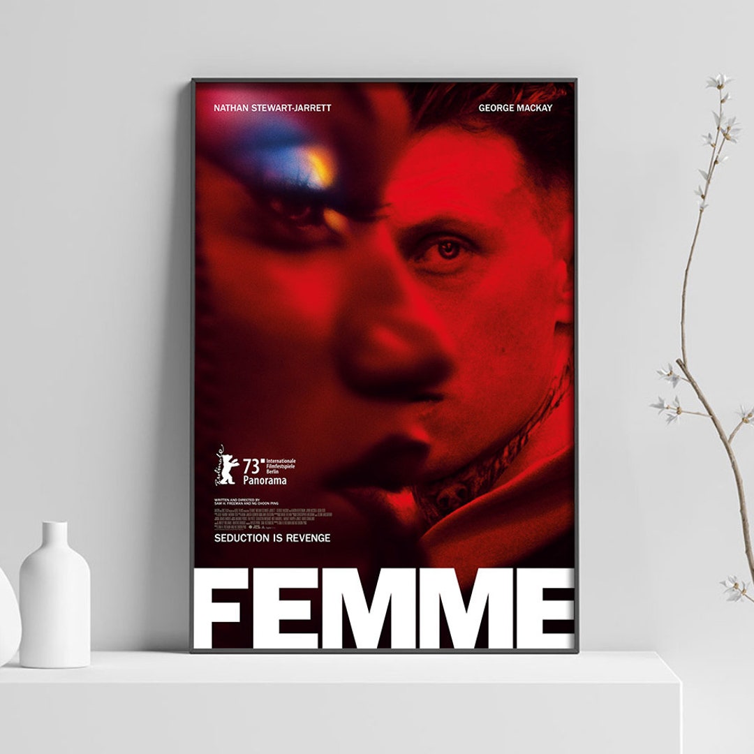 Femme Movie Poster, Wall Art, Classic Film Poster, Canvas Print, Home ...