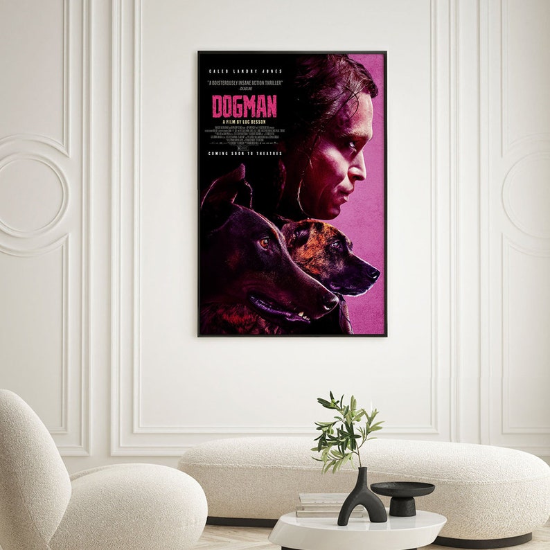 Dogman Movie Poster, Wall Art, Classic Film Poster, Canvas Print, Home ...