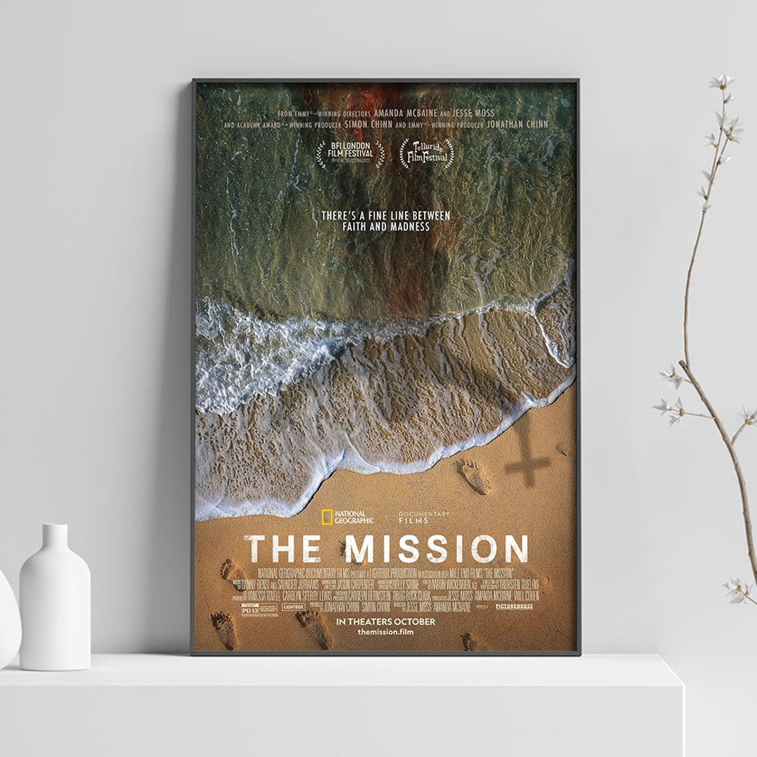 The Mission Movie Poster, Wall Art, Classic Film Poster, Canvas Print ...