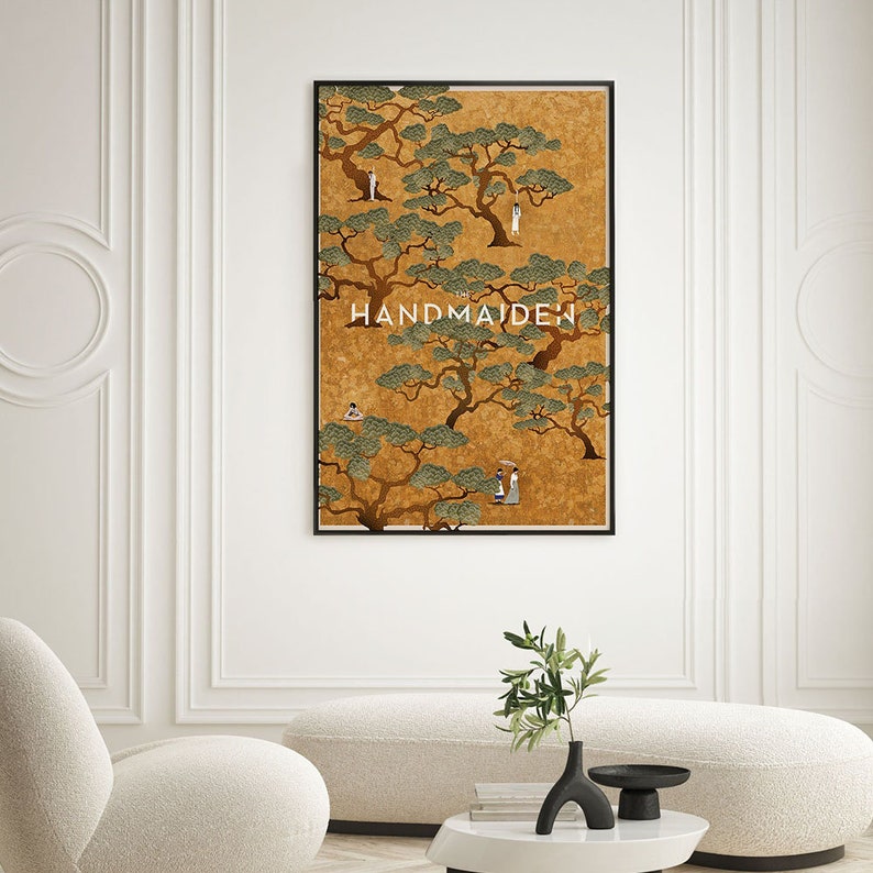 The Handmaiden Movie Poster, Wall Art, Classic Film Poster, Canvas ...