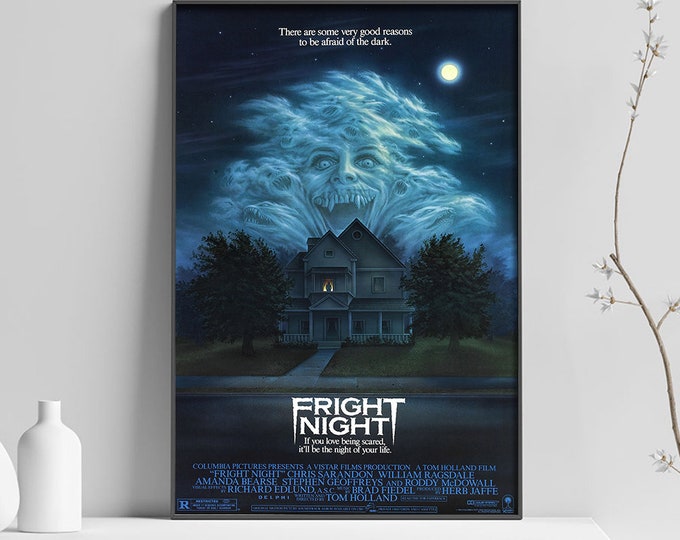 William Ragsdale & Stephen Geoffreys Signed 11x14 Fright Night Poster ...