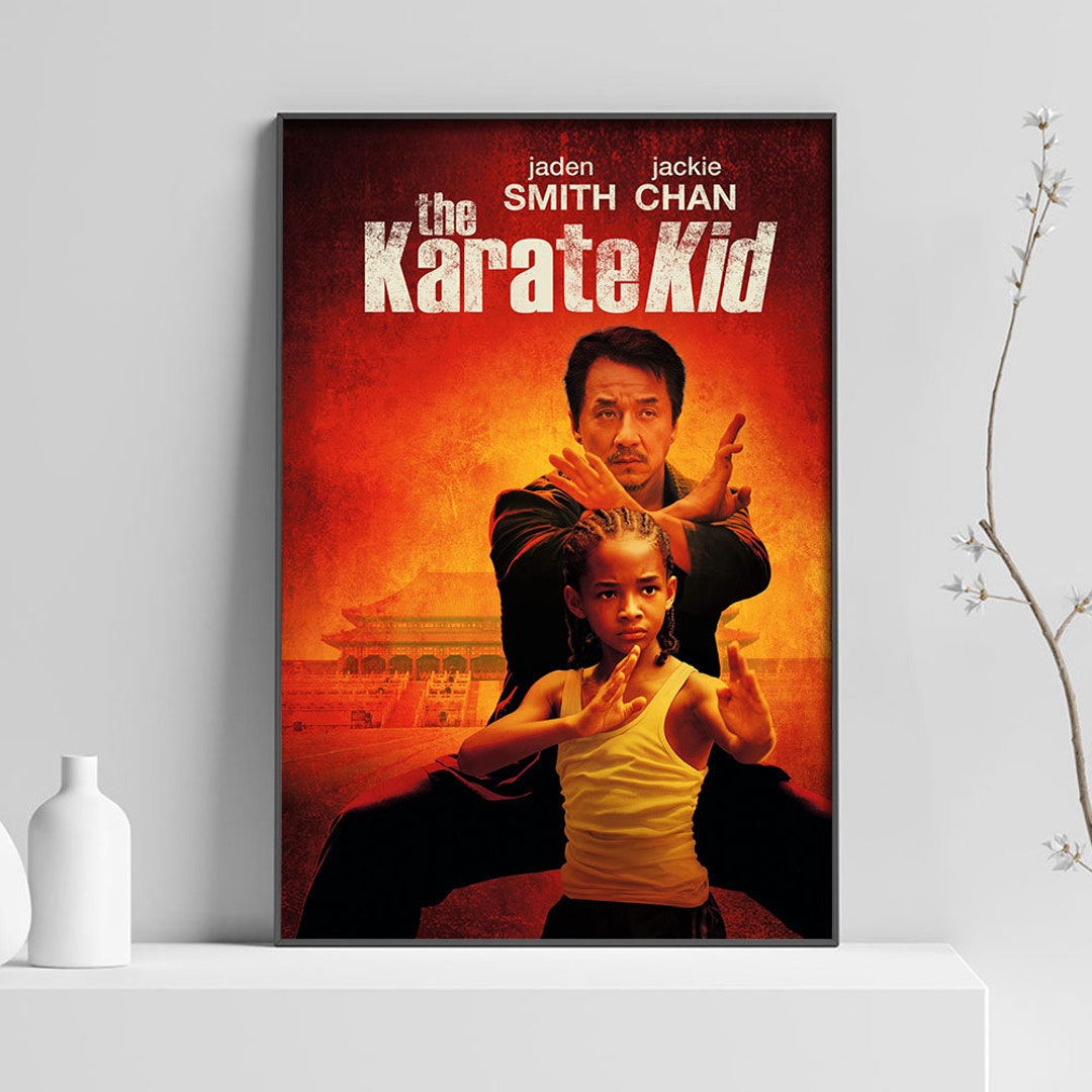 The Karate Kid Movie Poster, Wall Art, Classic Film Poster, Canvas ...