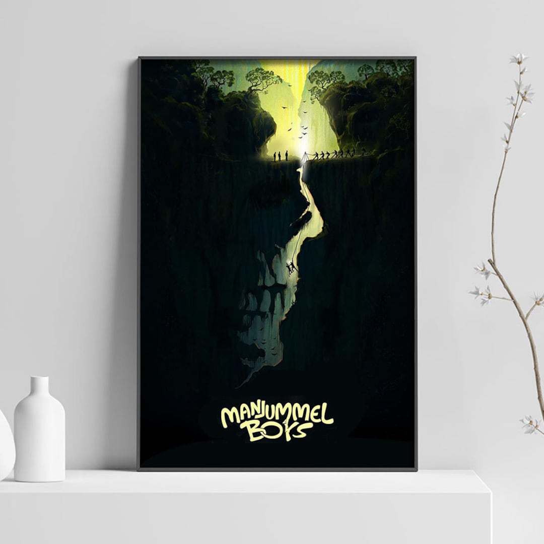 Manjummel Boys Movie Poster, Wall Art, Classic Film Poster, Canvas ...