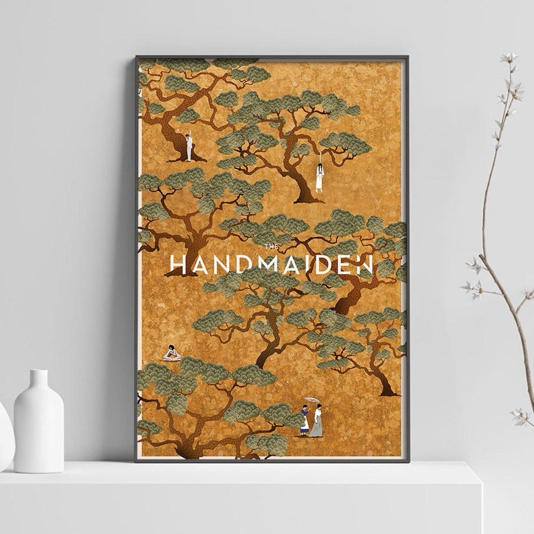 The Handmaiden Movie Poster, Wall Art, Classic Film Poster, Canvas ...