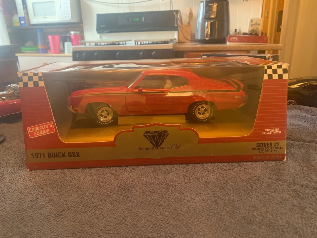 1971 Buick GSK 455 Red-black 1OF 2,500 World Wide Diamond Collectibles ...