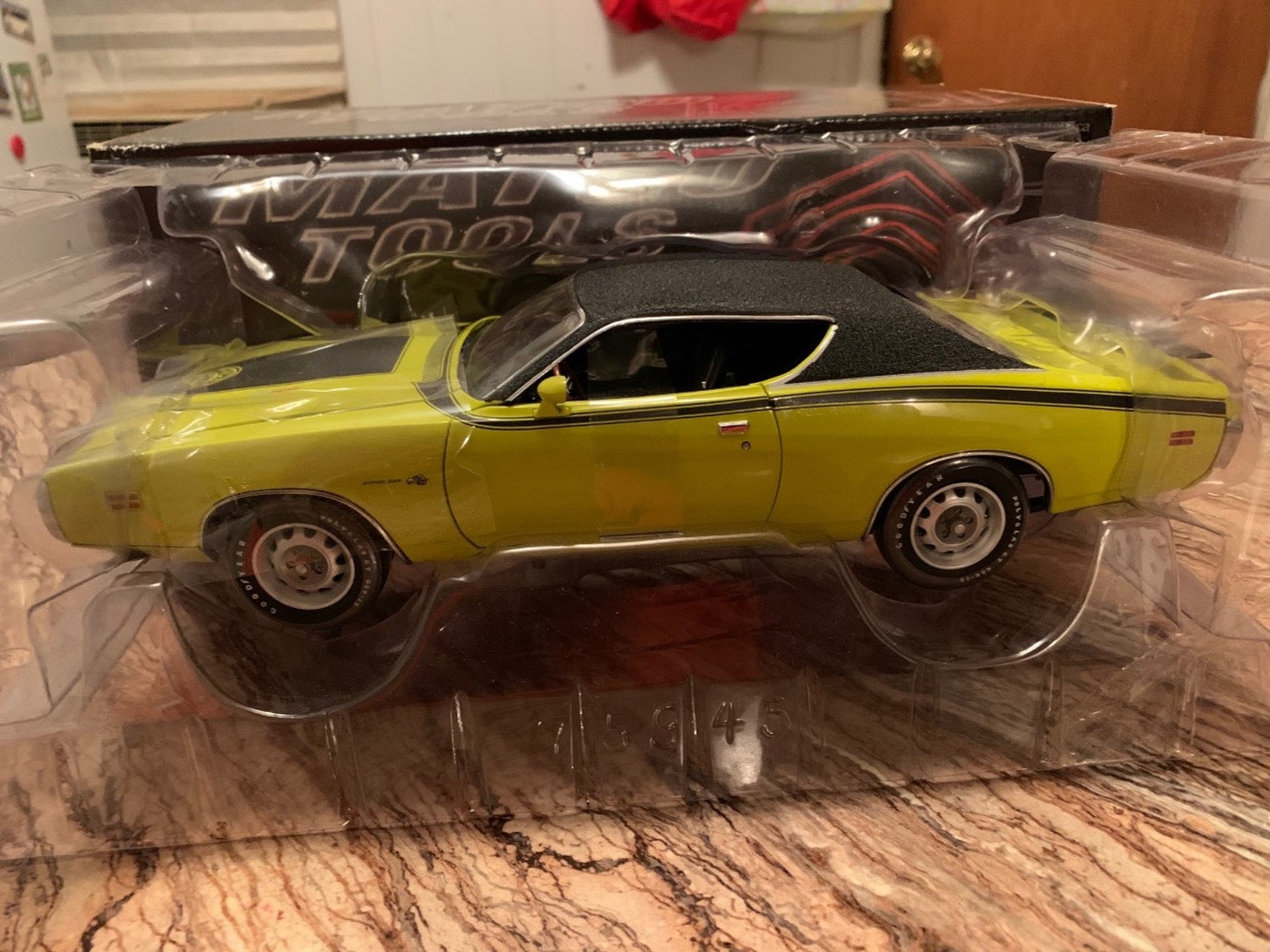 1971 Dodge Super Bee 426 HEMI Yellow-black 1OF 1,200 World Wide Matco ...