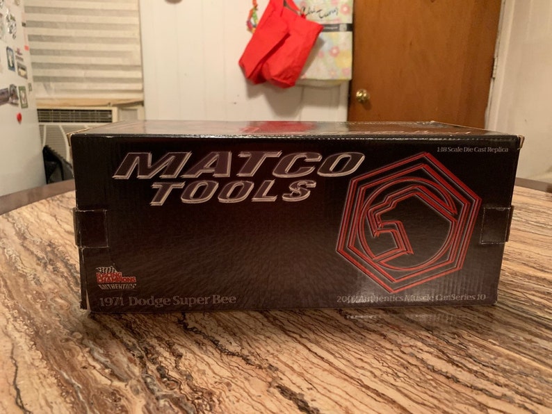 1971 Dodge Super Bee 426 HEMI Yellow-black 1OF 1,200 World Wide Matco ...