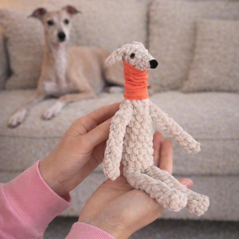 Italian Greyhound Plush - Etsy UK