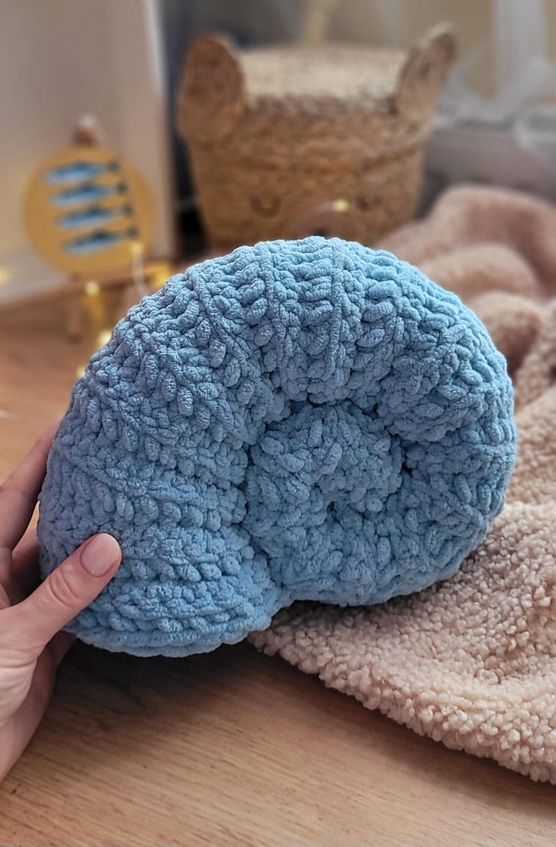 Ocean Pillow, Ammonite Crochet Shell, Seashell Cushion, Beachy Pillows ...