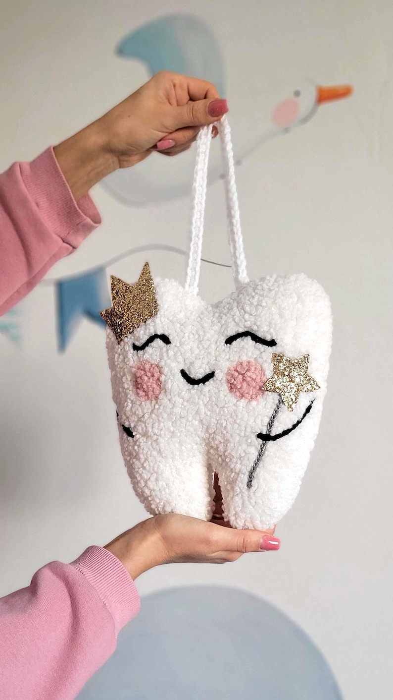 Personalized Tooth Fairy Pillow With Pocket, Tooth Fairy Letter ...