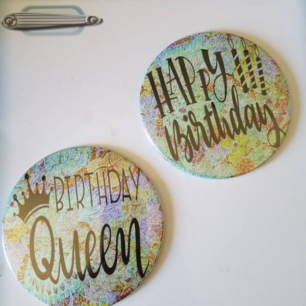 Happy Birthday Magnets - Etsy