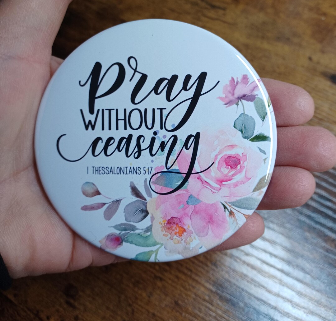 Pray Without Ceasing Scripture Gift Mirror - Etsy