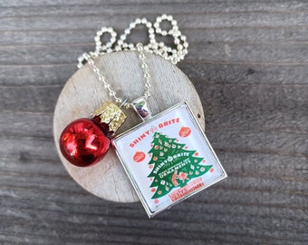 Shiny Brite Crate, Vintage Inspired Shiny Brite Crate, Christmas Gift ...
