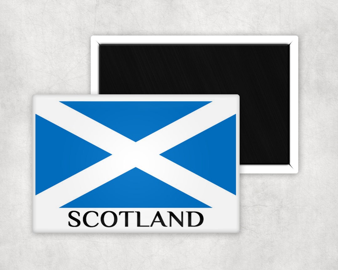Scotland Flag Refrigerator Magnet - Etsy