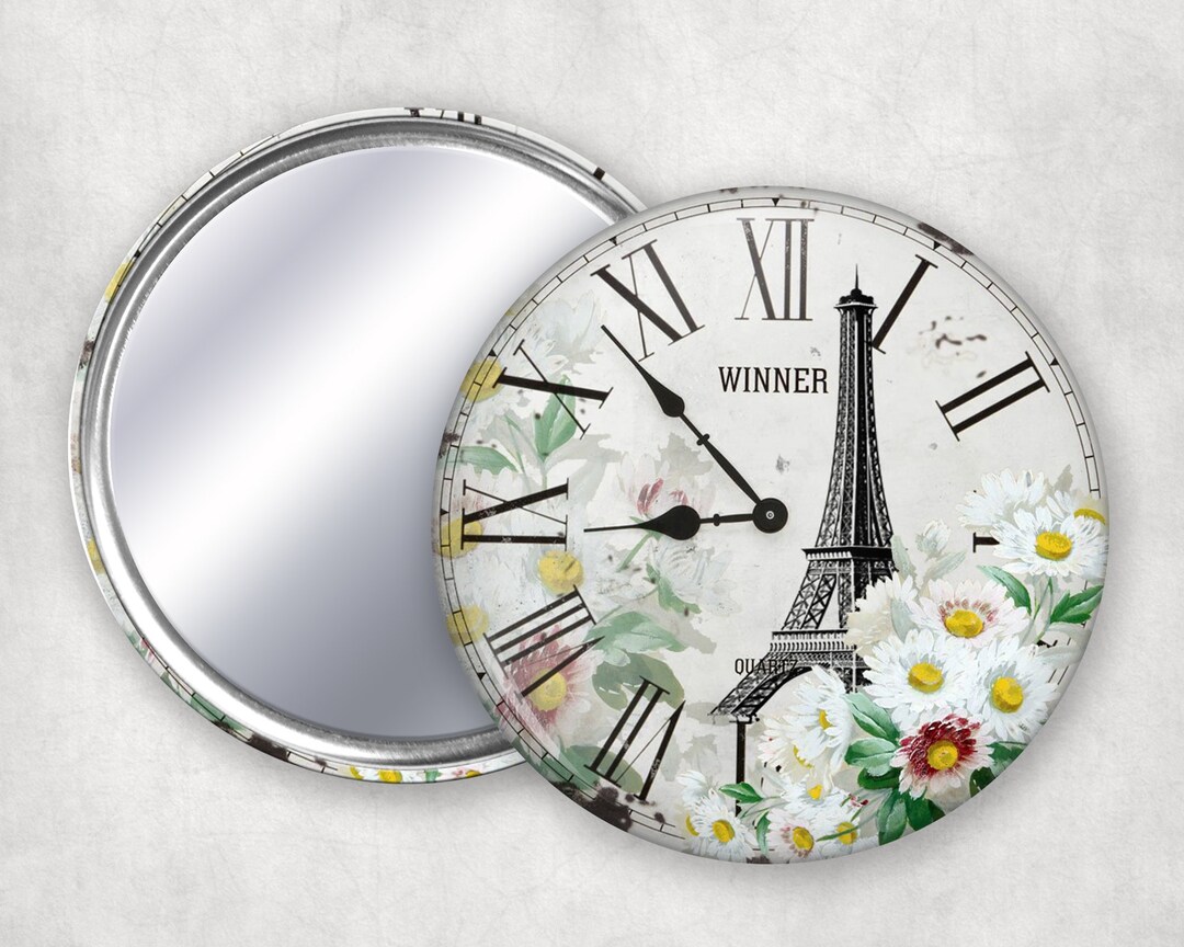 Lovely Hand Mirror Romantic Gift French Floral Inspired Theme - Etsy