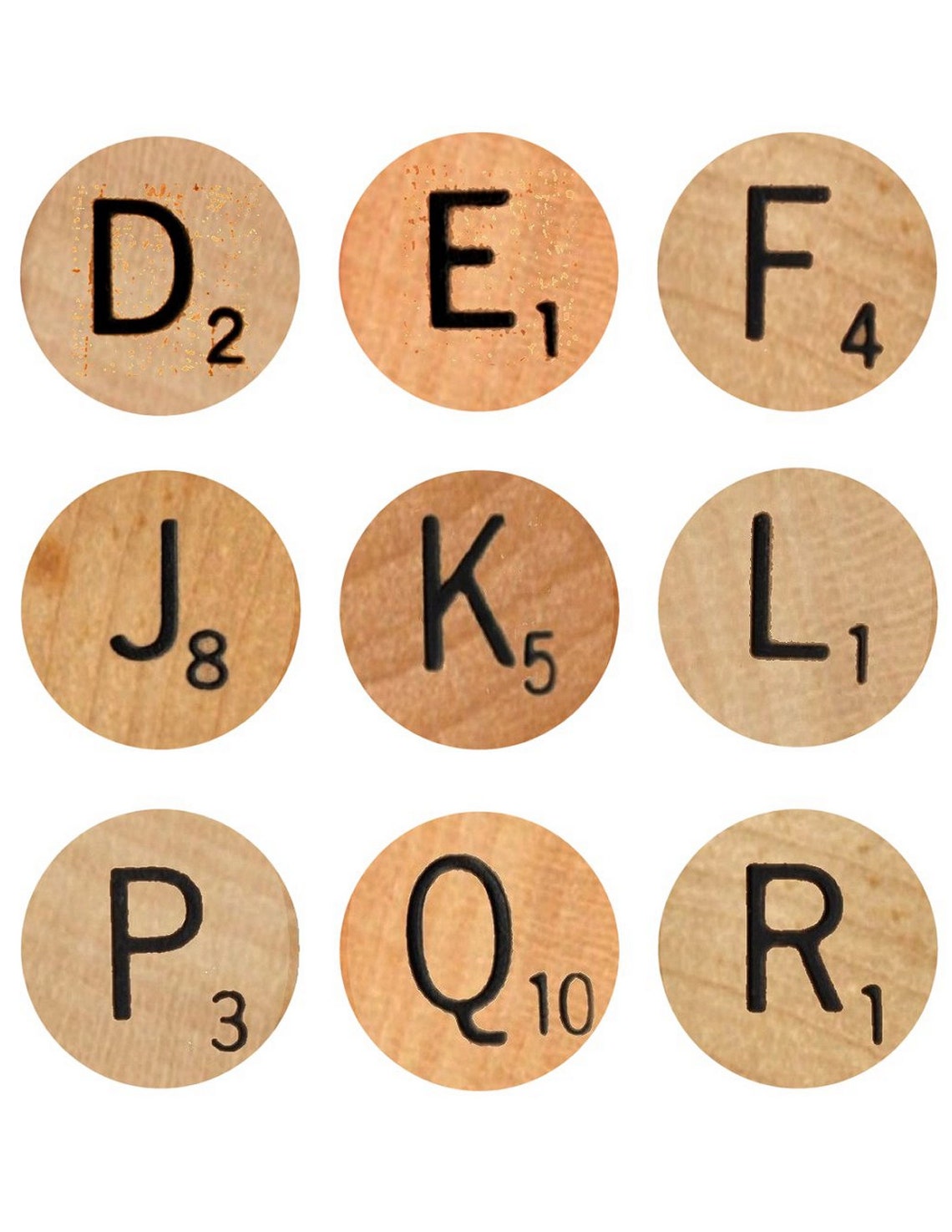 Scrabble Letter J Magnet, Complete Alphabet Available - Etsy