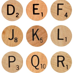 Scrabble Letter J Magnet, Complete Alphabet Available - Etsy