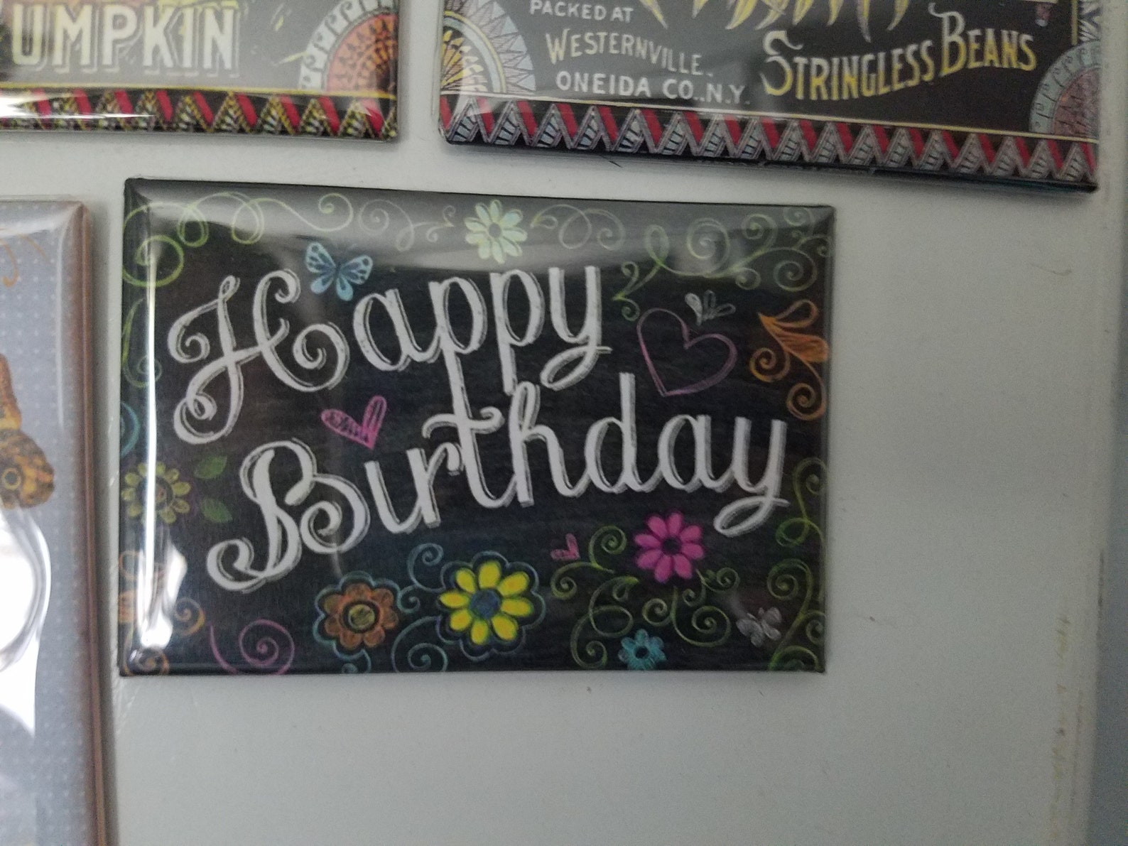Happy Birthday Gift Refrigerator Magnet - Etsy