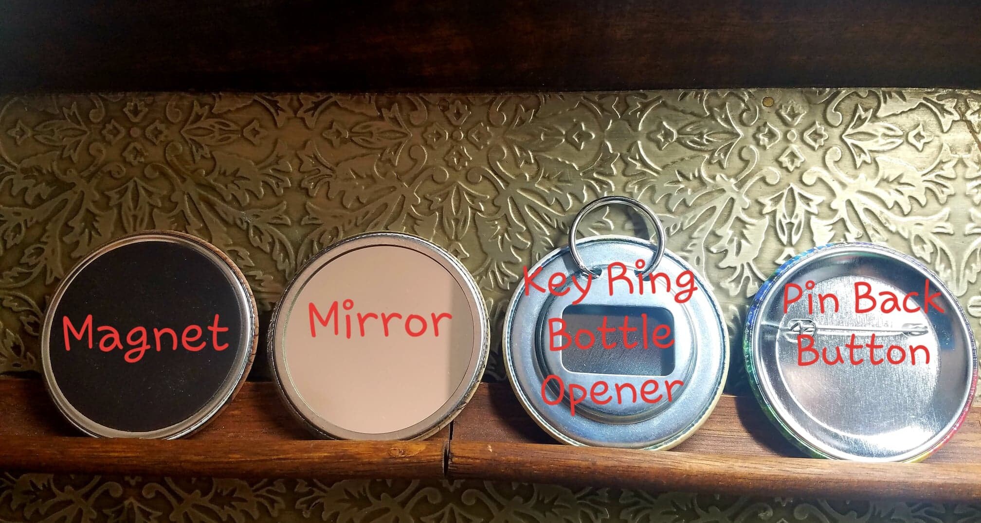 We Can Do It Pin-back Button, Pocket Mirror or Magnet Rosie the Riveter ...