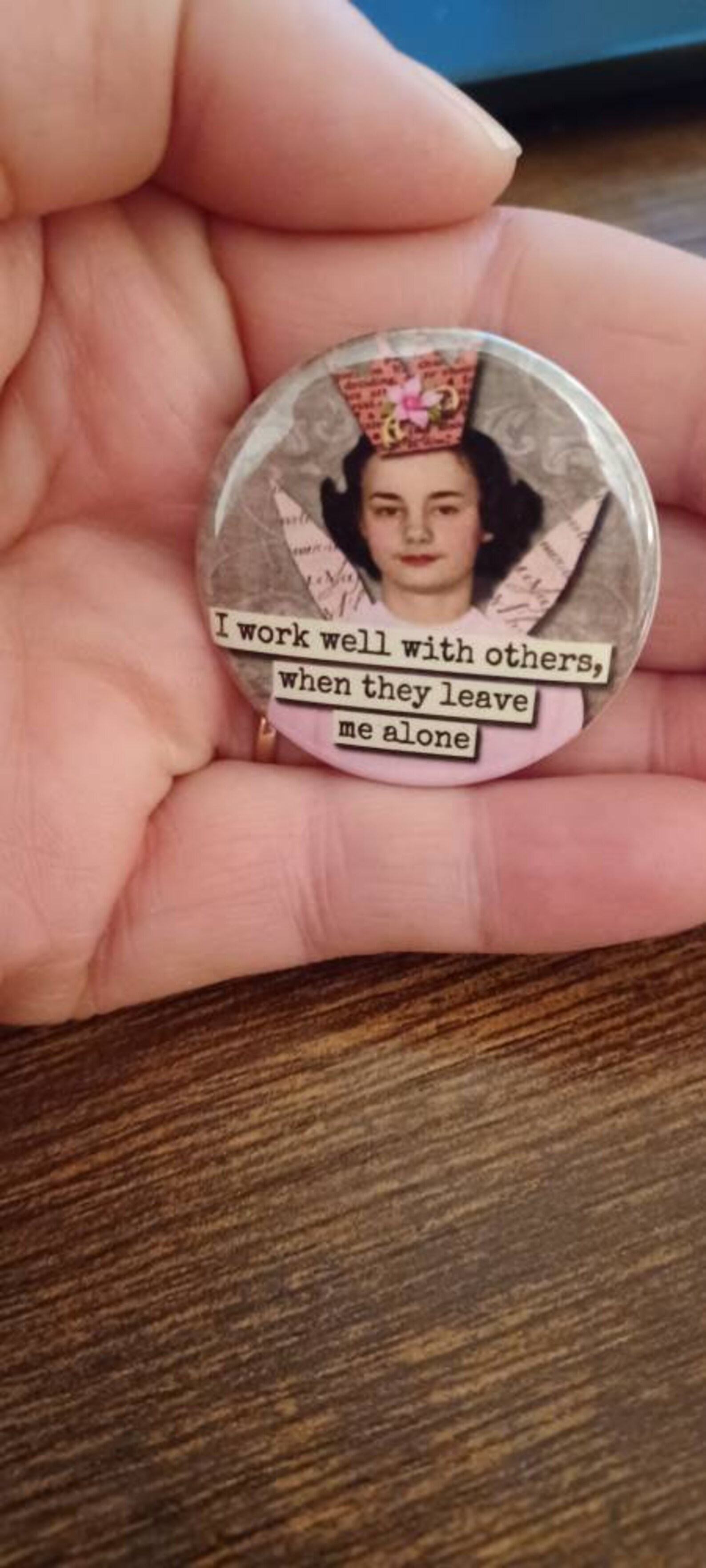 Snarky Gals Pin Set Humorous Buttons to Wear - Etsy