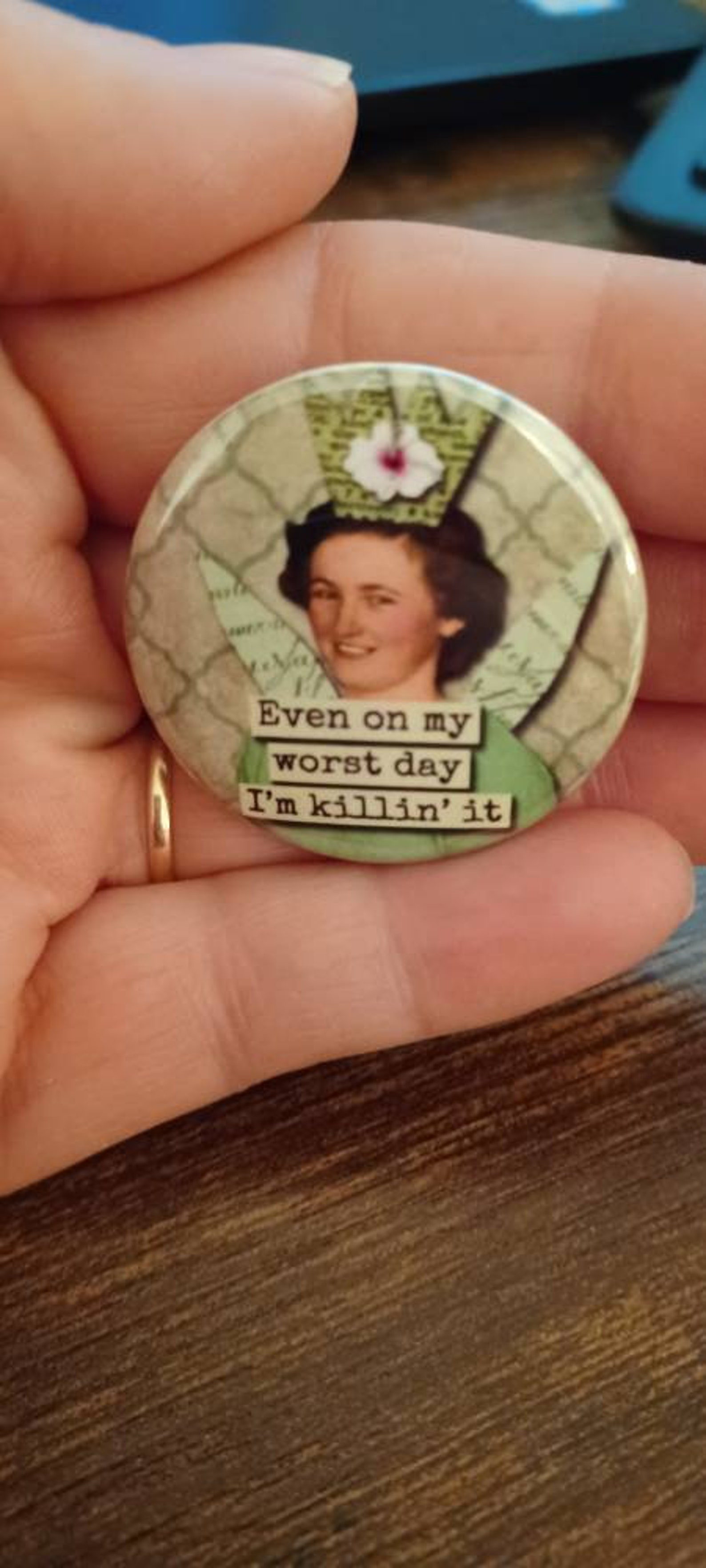 Snarky Gals Pin Set Humorous Buttons to Wear - Etsy