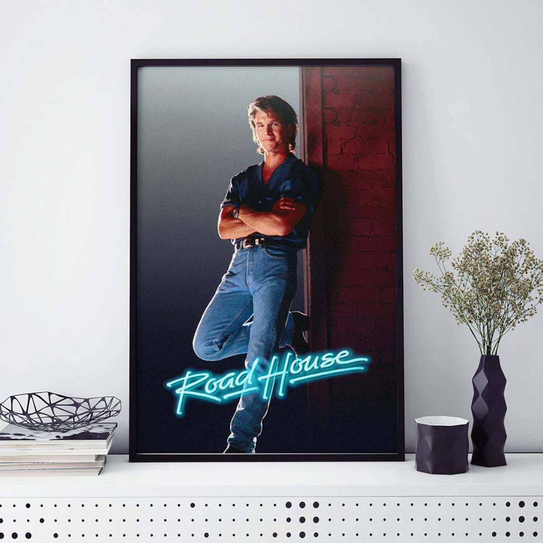 Road House Movie Posters, Art Prints, Home Decor, Wall Art, Art Poster ...