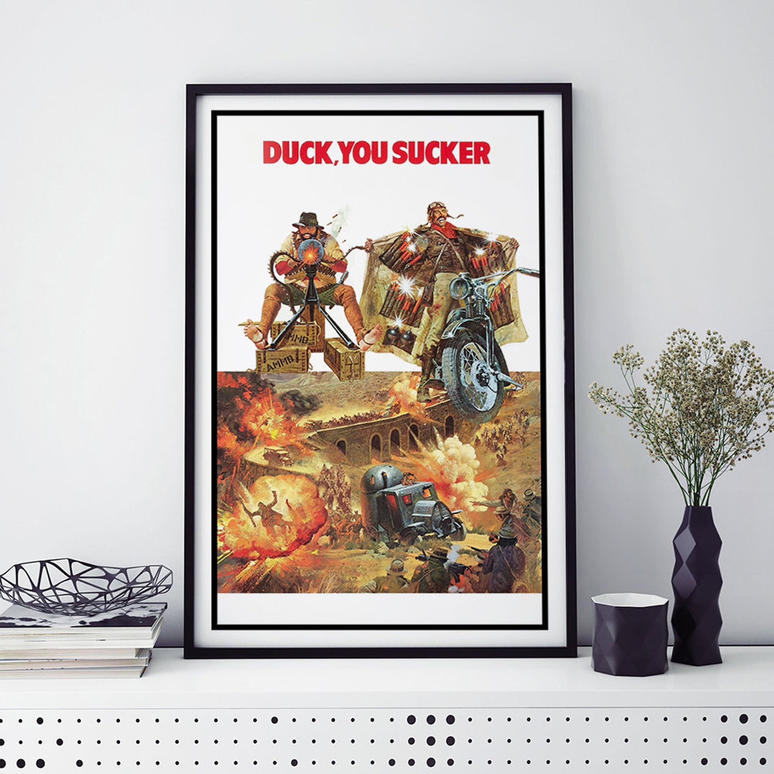 Duck, You Sucker Movie Posters, Art Prints, Home Decor, Wall Art, Art ...
