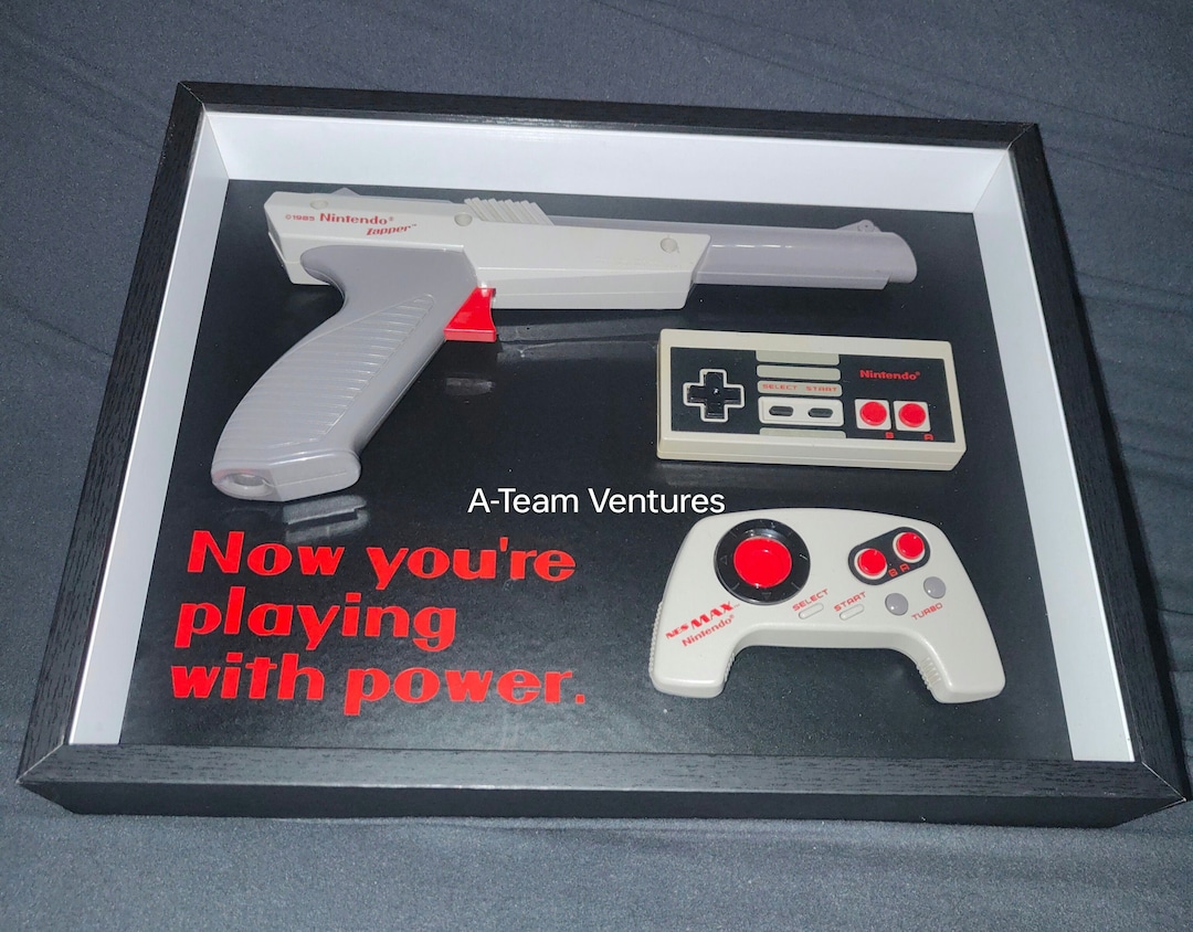 Nintendo NES OEM Controllers and Zapper Light Gun Now You're Playing ...