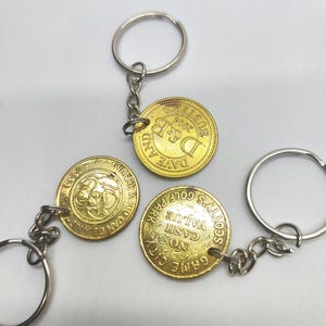 Vintage Arcade Token Coin Keychain for 90s Kid Retro Gamer From Chuck E ...