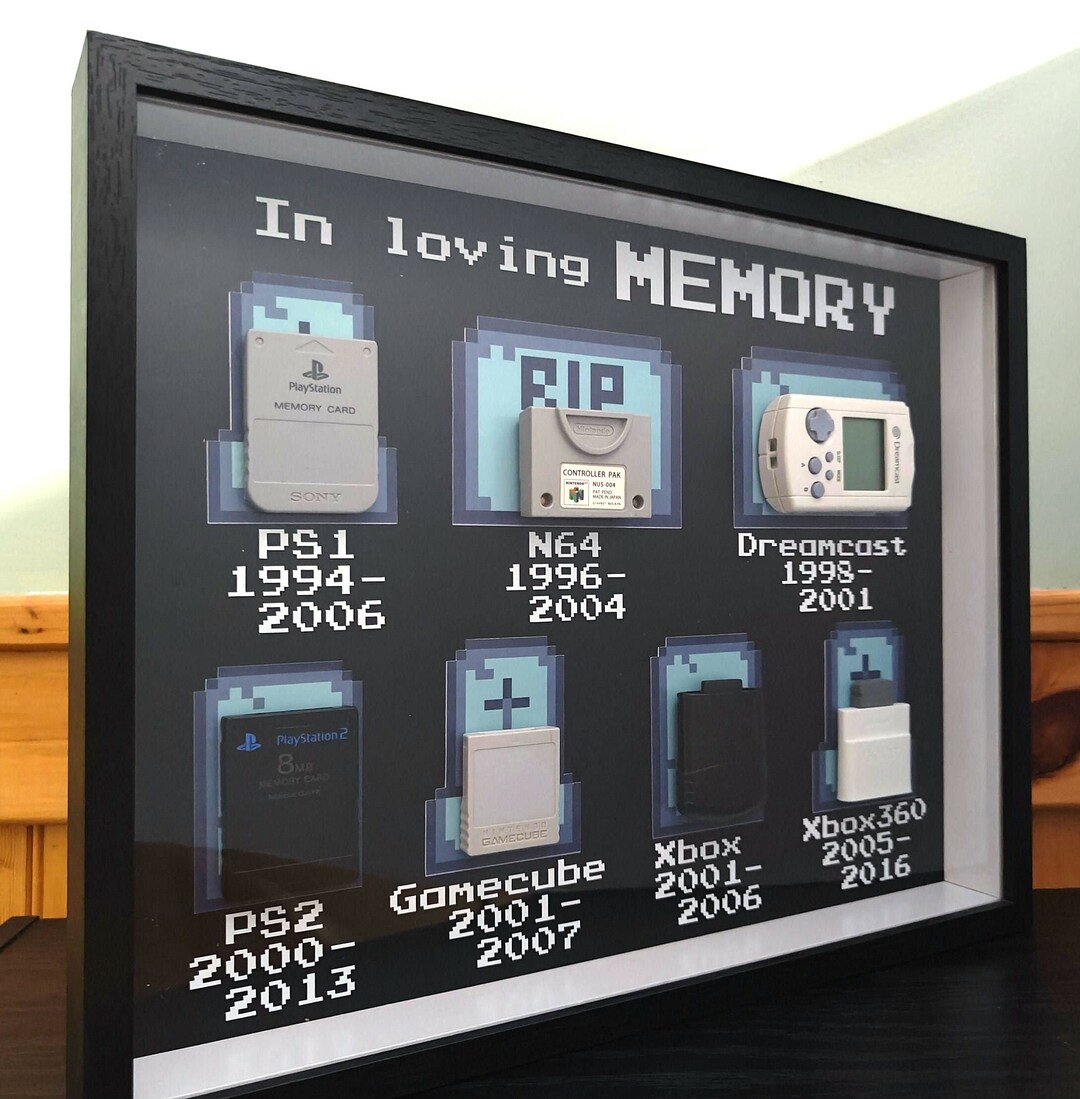 In Loving Memory Nintendo N64 Gamecube Sony Playstation PS1 PS2 Xbox ...