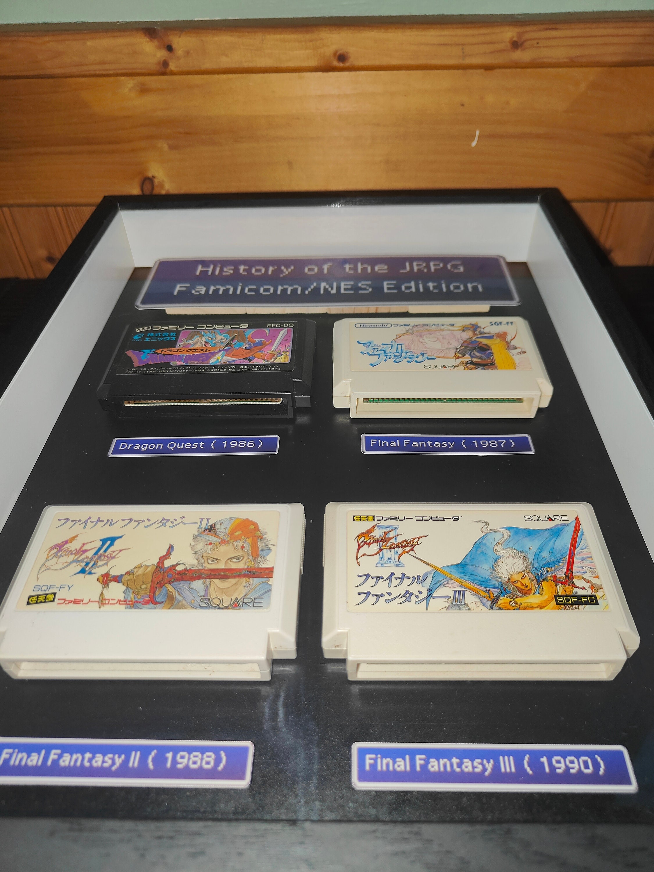 JRPG History Dragon Quest Final Fantasy 1-3 Nintendo NES Famicom ...