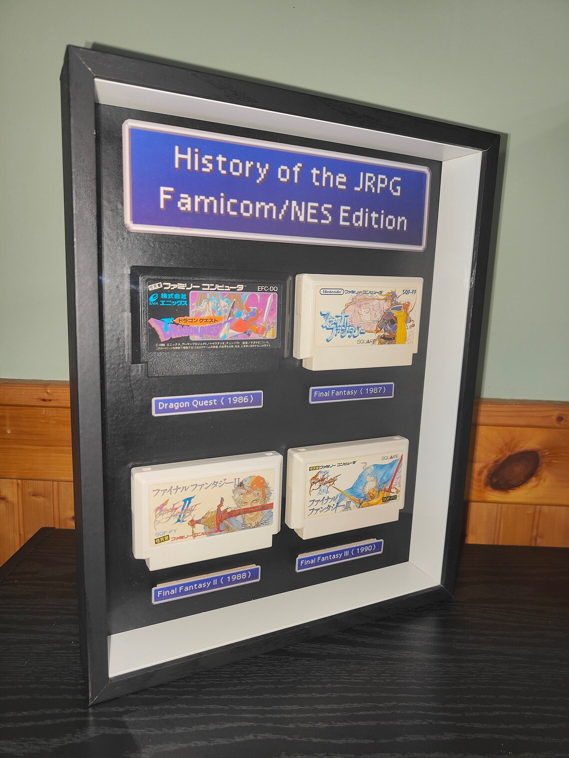 JRPG History Dragon Quest Final Fantasy 1-3 Nintendo NES Famicom ...