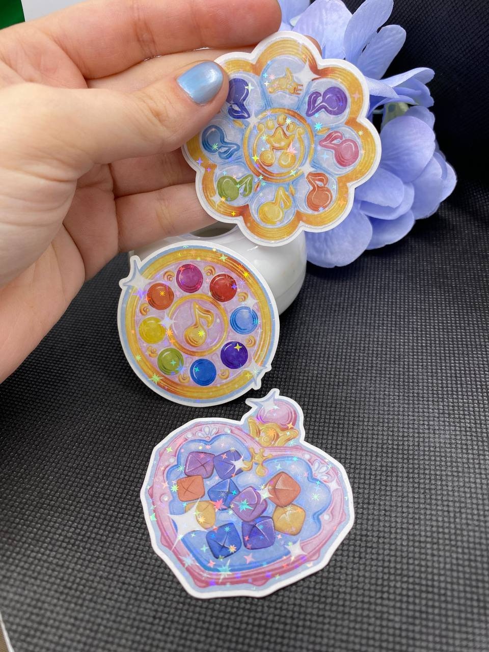 Doremi Magical Girl Majokko Weapon Whole Team Set Easy Peel Tab - Etsy