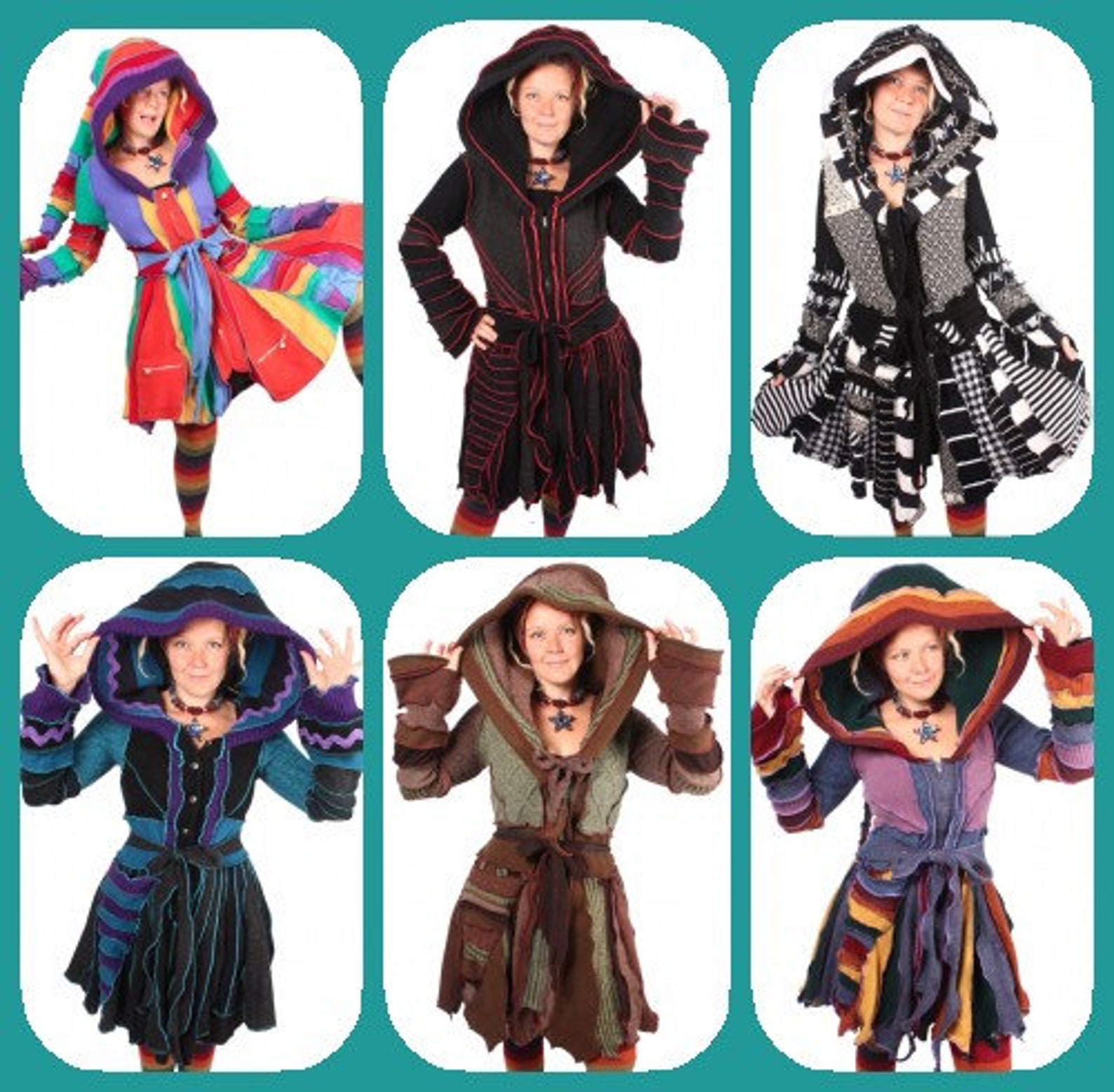 Katwise Coat Pattern - Reconstructed Sweater Tutorial - PDF - Instant ...