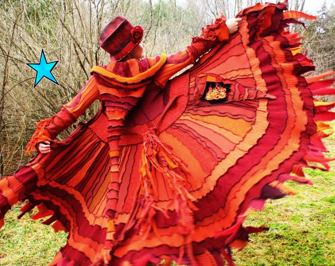 Recycled Sweater Coat PATTERN by Katwise - Etsy