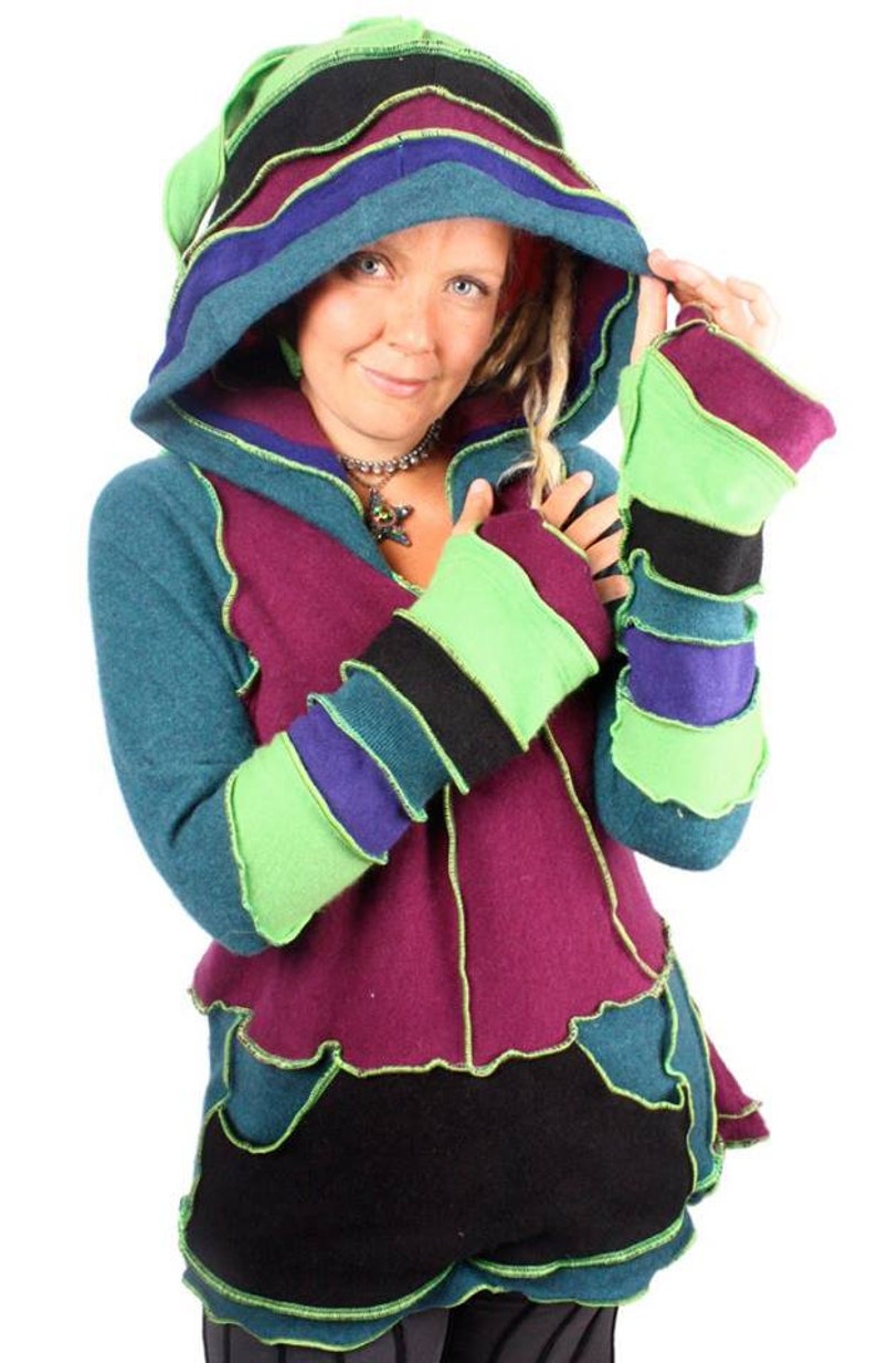 Hoodie Tutorial by Katwise Make Your Own Upcycled Sweater - Etsy
