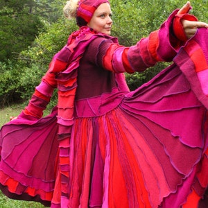 Katwise Coat Pattern - Reconstructed Sweater Tutorial - PDF - Instant ...