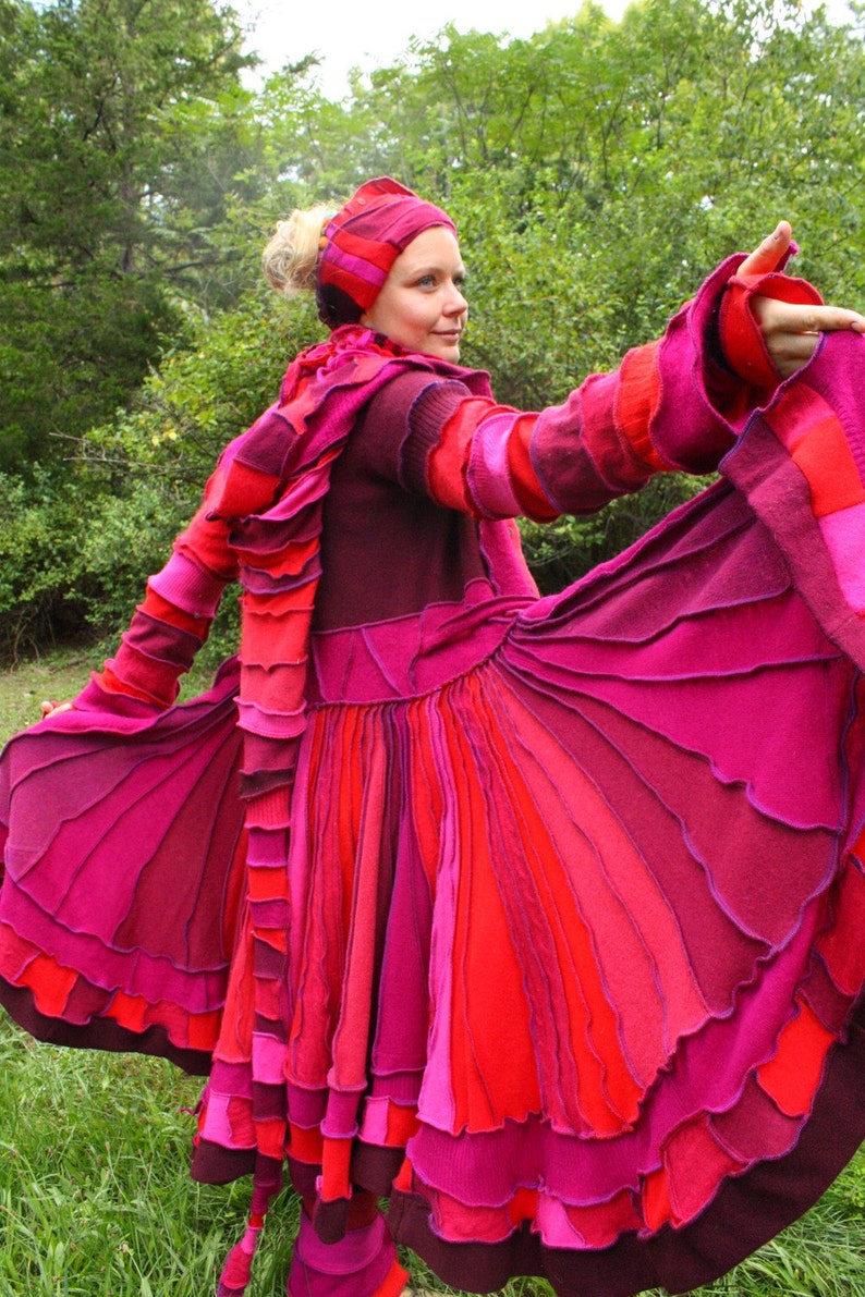 Katwise Coat Pattern - Reconstructed Sweater Tutorial - PDF - Instant ...