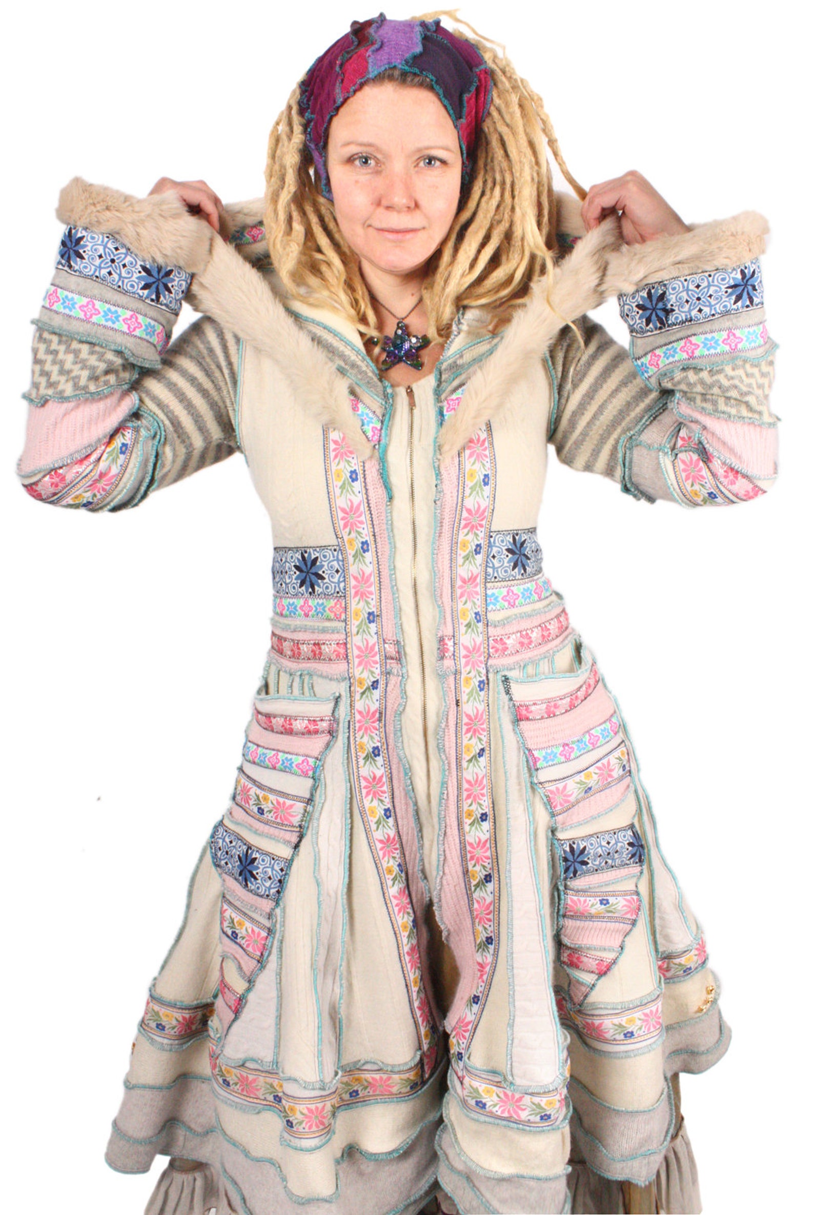 Katwise Coat Pattern - Reconstructed Sweater Tutorial - PDF - Instant ...