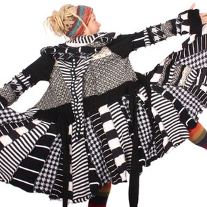 Katwise Coat Pattern - Reconstructed Sweater Tutorial - PDF - Instant ...