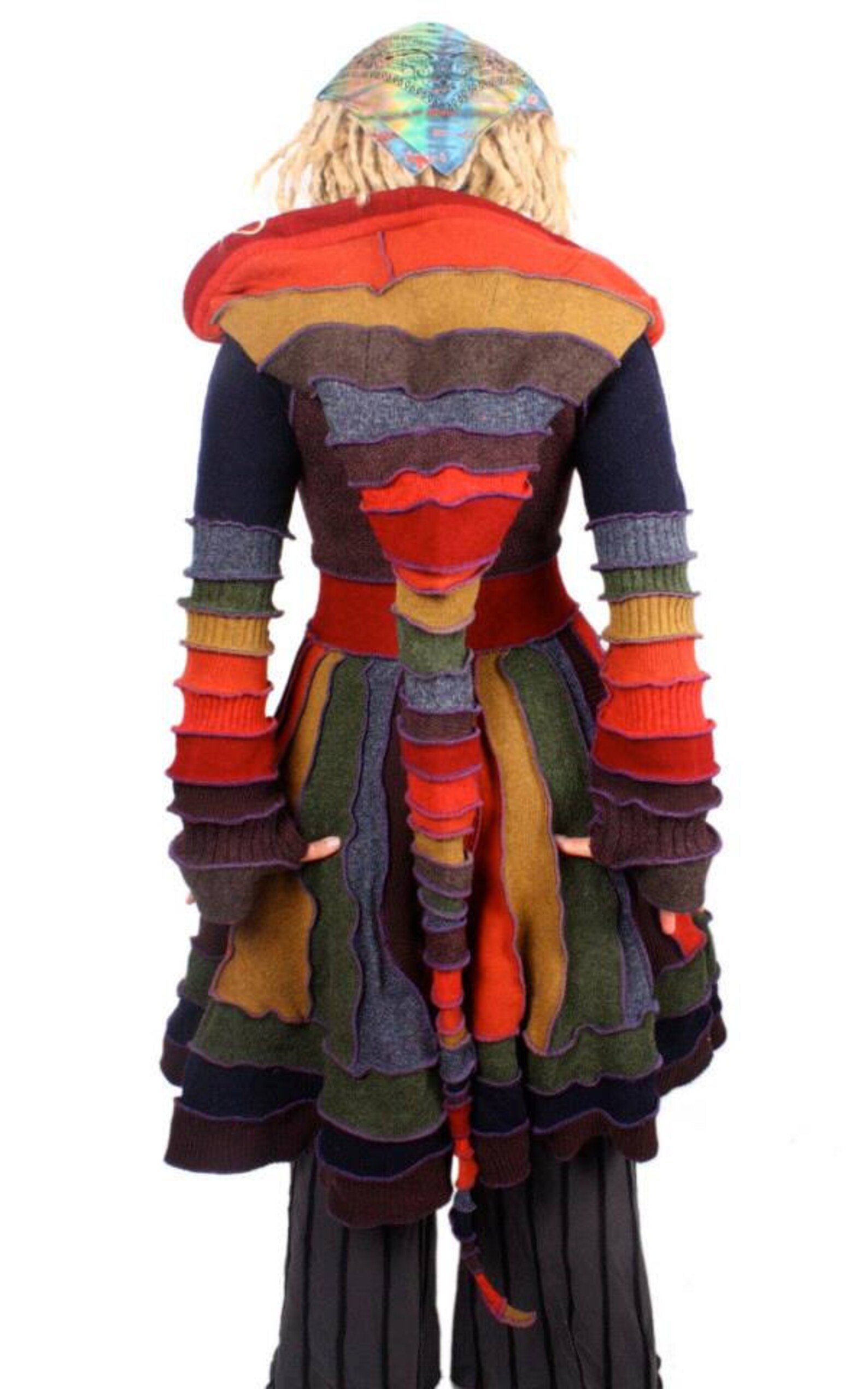 Tutorial Upcycled Patchwork Sweater Coat PDF Download - Etsy