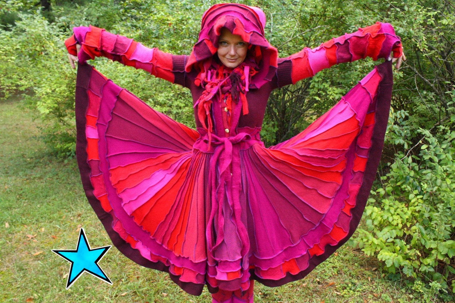 Upcycled Sweater TUTORIAL by Katwise - Elf Coat - Etsy
