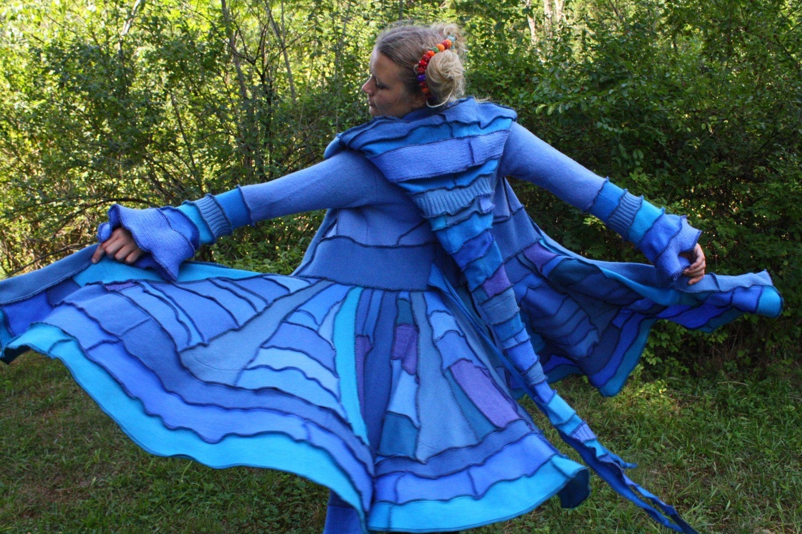 Upcycled Sweater TUTORIAL by Katwise - Elf Coat - Etsy