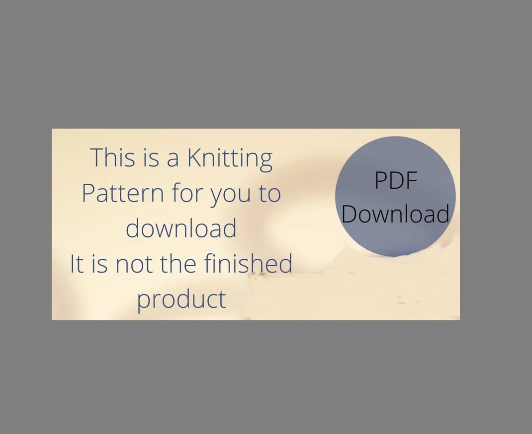 PDF Instant Download Shaun the Sheep Knitting Vintage Pattern 2007 ...
