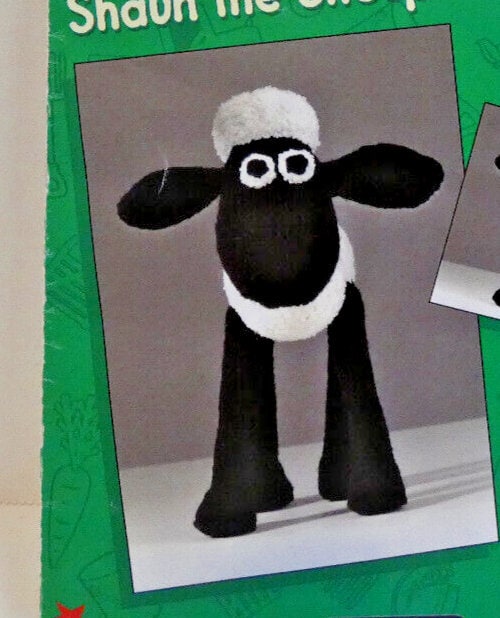 PDF Instant Download Shaun the Sheep Knitting Vintage Pattern 2007 ...