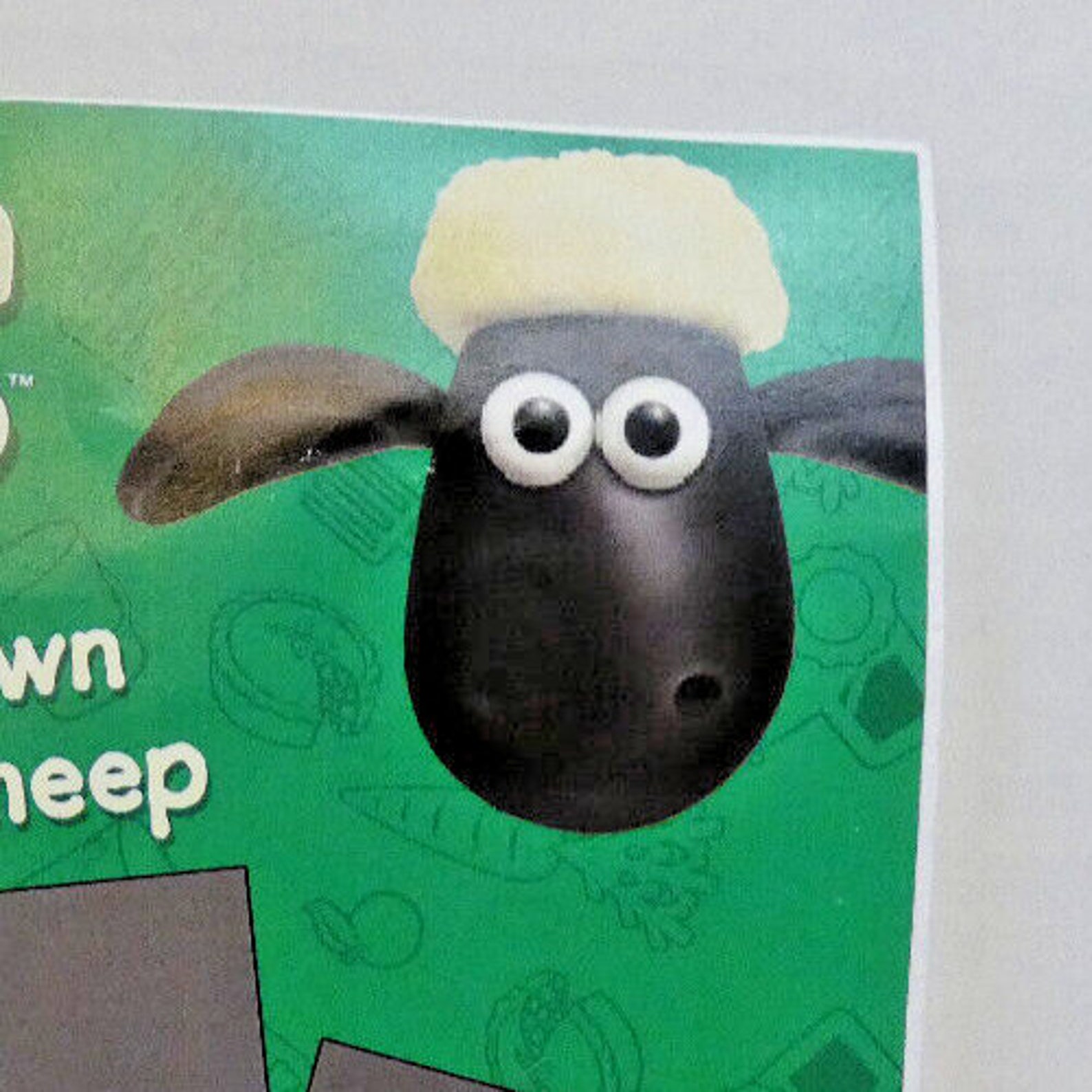 PDF Instant Download Shaun the Sheep Knitting Vintage Pattern 2007 ...